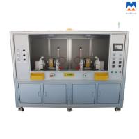 China Hot Plate Welding Machine For Large Flow Filter End Cap Welding With Two End Cover for sale