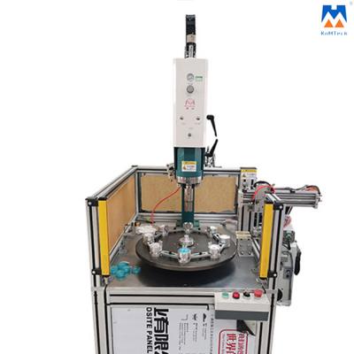 China 4200W Multiple Station Rotary Ultrasonic Welding Press for Plastic Parts for sale