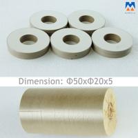 China High Quality Piezoelectric Ceramic Rings For Ultrasonic Welding Transducer Converter for sale