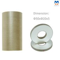 China PZT8 Piezoelectric Ceramic Plate For Ultrasonic Transducer 50*20*5 for sale