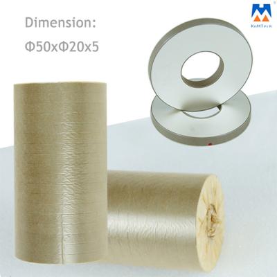 China PZT8 Piezoelectric Ceramic Plate For Ultrasonic Transducer 50*20*5 for sale