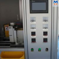 China Hot Plate Welding Machine For Large Flow Filter End Cap Welding With Two End Cover for sale