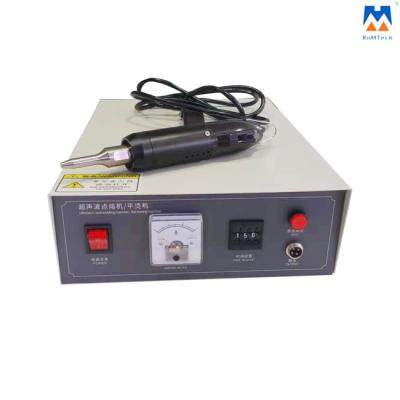 China Portable Ultrasonic Spot Welding Machine Fabric Plastic Positioning Spot Welder 35kHz 500W for sale