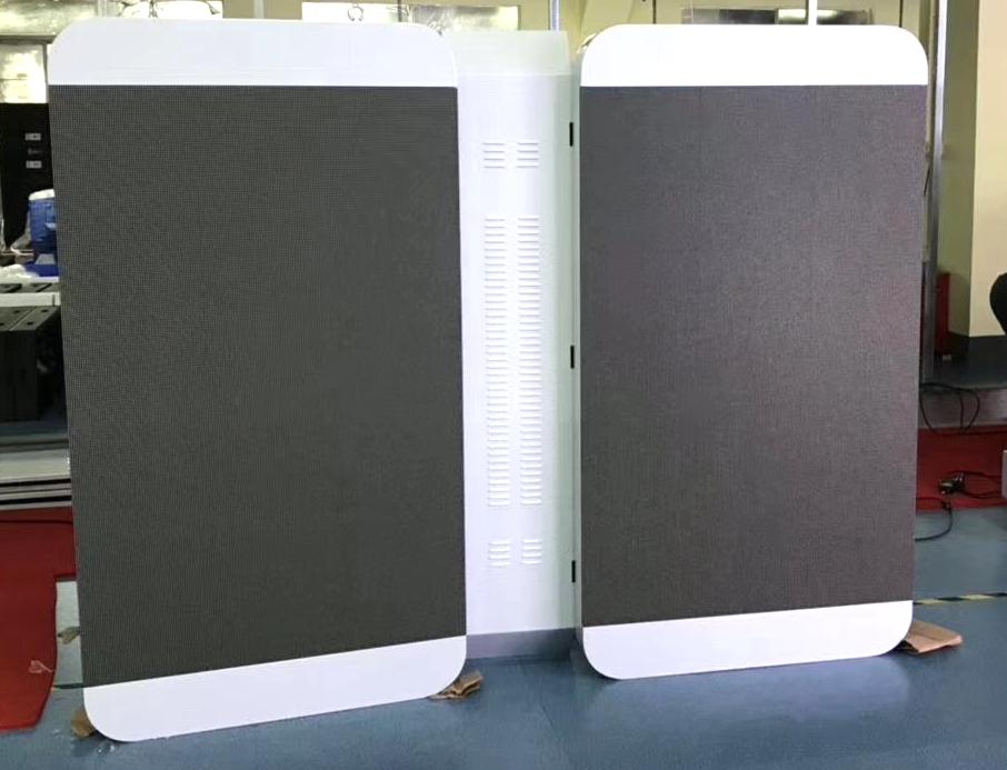 led lighting pole sign p6mm