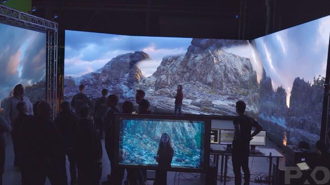 XR LED video wall