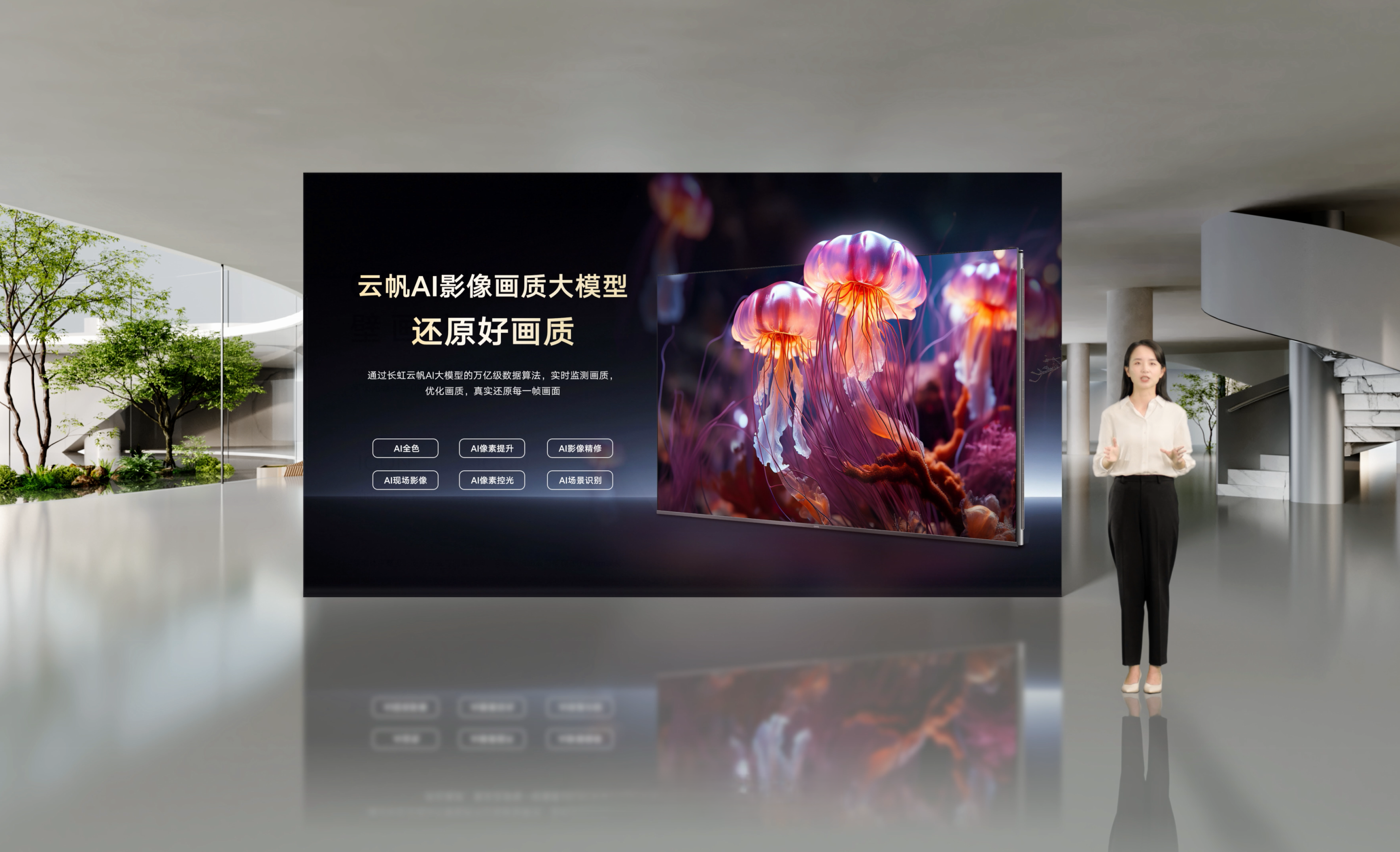 led screen ai