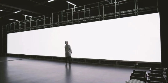 COB black led screen