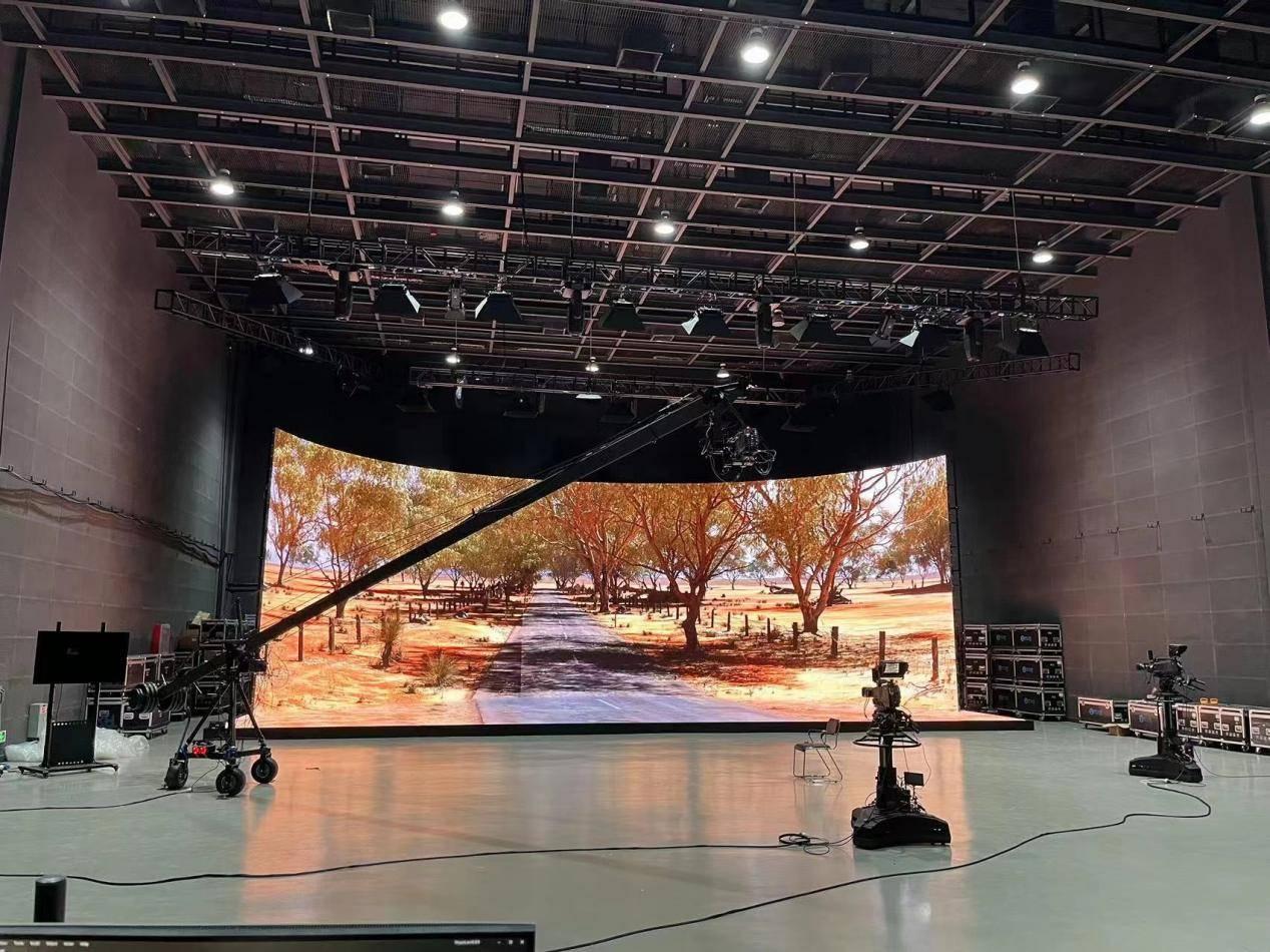 virtual shooting led screen