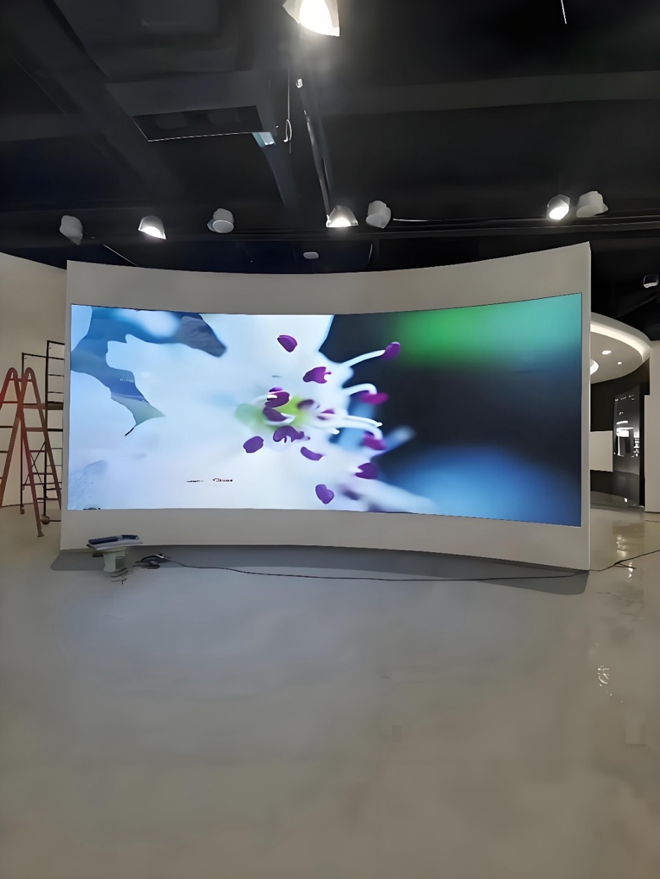 curve led display