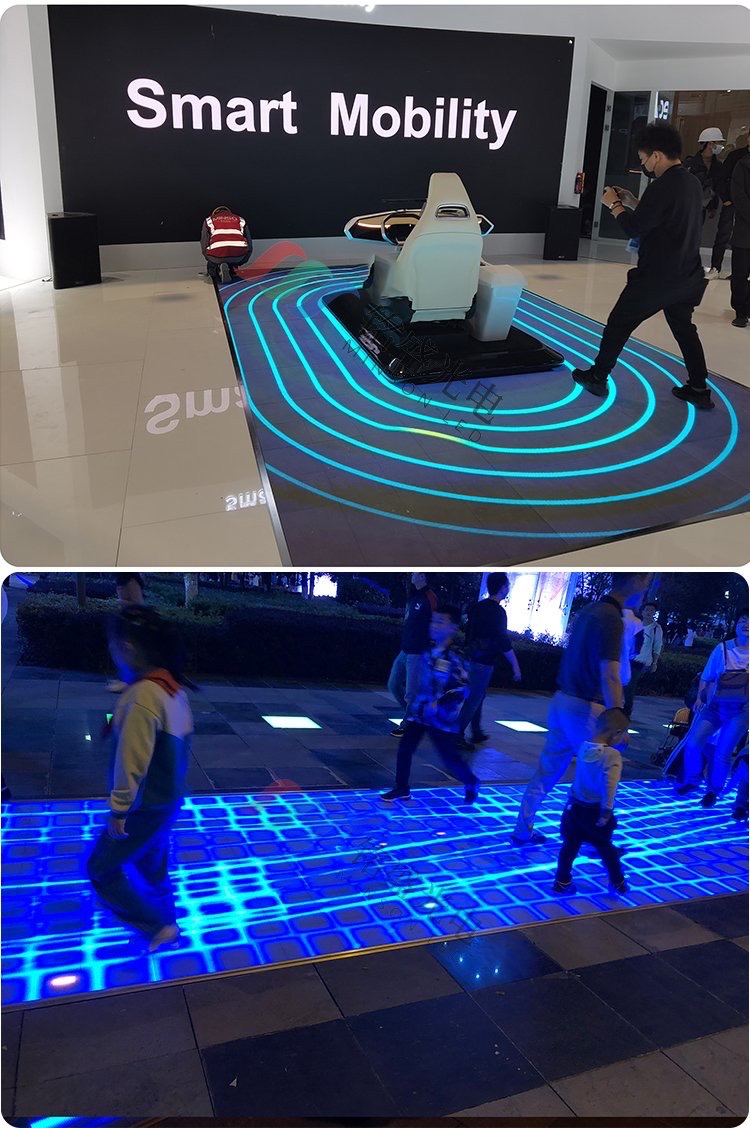 interactive led screen dance floor