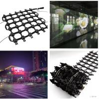 China IP66 Waterproof Outdoor P50mm LED Mesh Display Foldable Flexible LED Mesh for sale