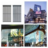 China High Brightness Outdoor LED Mesh 8000nits P15.625mm Wind Resistant for sale