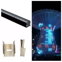China Outdoor Waterproof LED Linear Light 24 - 48VDC IP66 RGBW Full Color DMX512 for sale