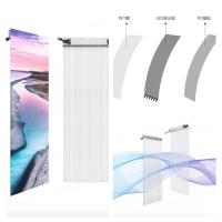 China Transparent LED Mesh P10mm Film Type Self Adhesive LED Mesh Screen Outdoor for sale