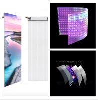 China Outdoor LED Mesh Display P10mm Nation Star SMD LED Film Type Self Adhesive for sale