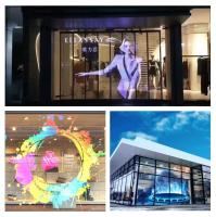 China Outdoor LED Mesh Display P10mm Nation Star SMD LED Film Type Self Adhesive for sale