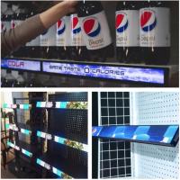 China P1.5mm LED Shelf Display Ultra Thin LED Monitor 1200X60X20mm Waterproof for sale
