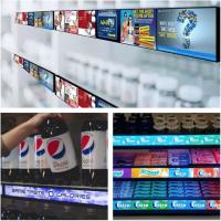 China P0.9mm Ultra Thin Shelf LED Advertising Display 600X60X20mm Waterproof 3840Hz Refresh Rate for sale