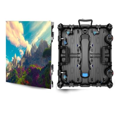 China Ghost Series Indoor P3.91mm Stage Rental LED Screen Front Magnetic Service IP43 for sale
