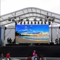 China Ghost Series Indoor P3.91mm Stage Rental LED Screen Front Magnetic Service IP43 for sale
