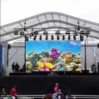 China Outdoor Front Service Stage Rental LED Display P4.81mm 5000nits Aluminum Cabinet for sale