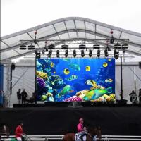 China Outdoor P3.91mm Stage Rental LED Screen Front Magnetic Service 5000nits High Brightness for sale
