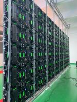 China Indoor IP43 P3.91 500x500mm Rental LED Video Wall Back Service Panel for sale