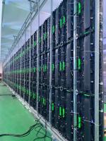 China Indoor IP43 P3.91 500x500mm Rental LED Video Wall Back Service Panel for sale