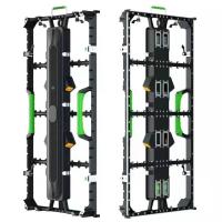 China Seamless 90 Degree Angle Installation Stage Rental LED Display 3.91mm for sale