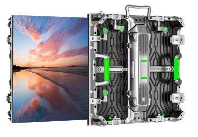 China HD Full Color 500x500mm Stage Rental Led Display 3840Hz Removable Power Box for sale