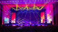 China HD Full Color 500x500mm Stage Rental Led Display 3840Hz Removable Power Box for sale