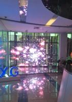 China P3.91 - 7.82mm Outdoor Transparent Led Screen High Brightness 3840Hz High Refresh Rate for sale
