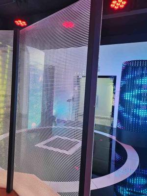 China P10 Led Film Screen High Transparency Ultra Thin for sale