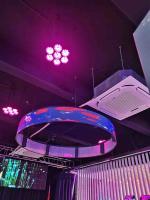 China P6.5 See Through Led Screen High Temperature Resistance Flame Retardant PC for sale