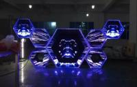 China Lightweight Flexible Creative LED Display With Meanwell Power Supply 6000 Nits for sale