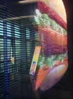 China High Brightness P3.91-7.82mm Outdoor LED Mesh Display With 3840 Refresh Rate For Advertising for sale