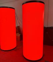 China Indoor P3mm Curved LED Screen Soft LED Module 2880Hz Front Magnetic Maintenance for sale