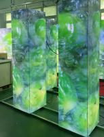 China Indoor P3mm Curved LED Screen Soft LED Module 2880Hz Front Magnetic Maintenance for sale