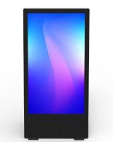 China Foldable 43inch LCD Digital Poster Flexible Movement and Placement with Lock Bar for sale