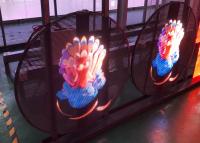 China Circle Transparent LED Screen P7.82mm 1 meter Diameter High Refresh Rate 3840Hz for sale