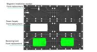 China SMD2121 HD 4K Indoor LED Video Wall P2.5 With 320x160mm Module for sale