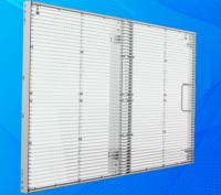 China Indoor P3.91 Transparent Advertising Led Display Screen Ultra Thin Light Weight For Buildings for sale