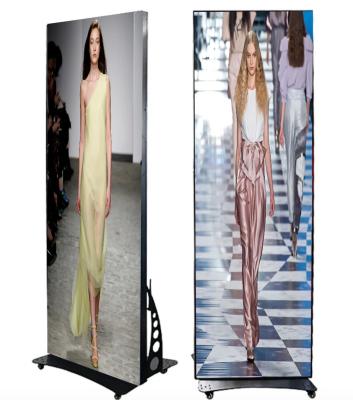 China Indoor P2.5mm LED Poster Screen Shopping Mall Advertising Panels High Refresh Rate 3840Hz for sale
