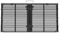 China Outdoor 1000x500mm Rental Transparent LED Display With High transparent rate and Slim cabinet for sale