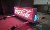 China P2.5 Taxi LED Display Wireless 4G Car Electronic Screen GPS Positioning Advertising Screen for sale