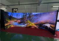 China Curved Shopping Mall LED Screen with MEANWELL Power Supply and SMD PH4.81mm Pixel Pitch for sale
