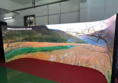 China IP67/IP55 Rated Curved LED Screen P10 P8 P6 P4 960mm*960mm Wireless For Shooping Mall for sale