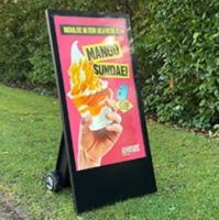 China Portable Smart Touch 43inch LCD Digital Poster for HD Integrated Vertical Advertising Display for sale