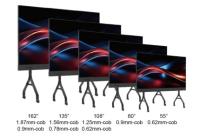 China All In One Interactive COB TV 108 Inch 4K 3840Hz HD LED Display 600x675mm Cabinet for sale