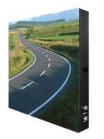 China P5 Outdoor Fixed LED Display 320×160mm Module Cold Steel Cabinet 8000nit IP65 3840 High Refresh Rate for sale